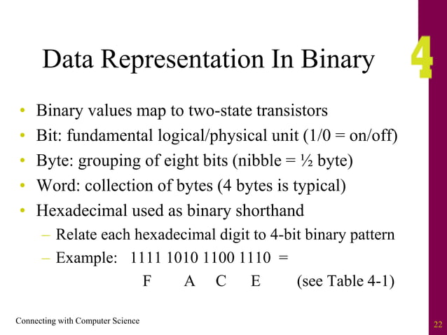 Numbering system data representation | PDF