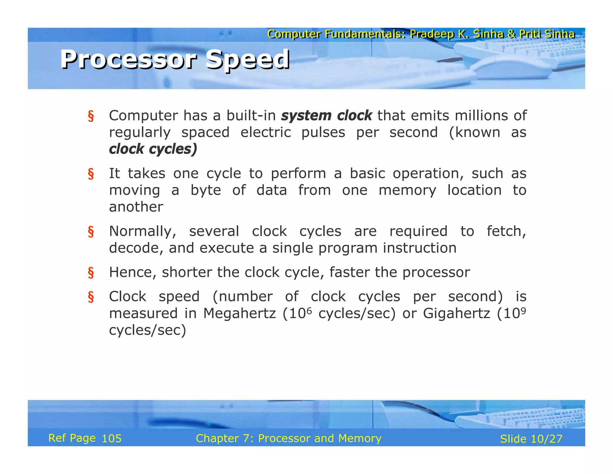 Chapter04 processor and memory | PDF