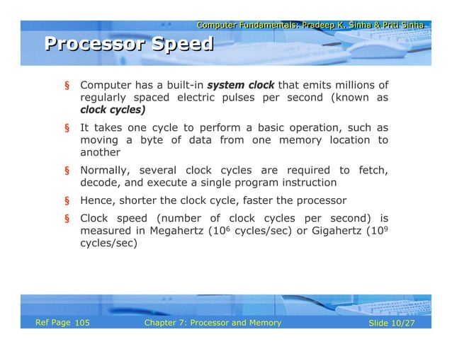 Chapter04 processor and memory | PDF