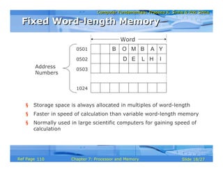 Chapter04 processor and memory | PDF
