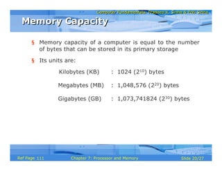 Chapter04 processor and memory | PDF