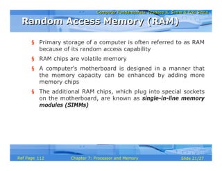 Chapter04 processor and memory | PDF