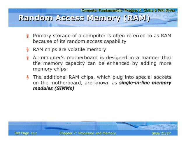 Chapter04 processor and memory | PDF