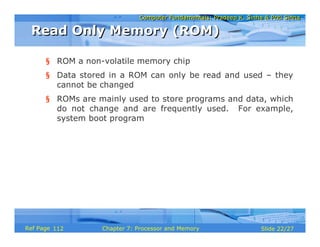 Chapter04 processor and memory | PDF