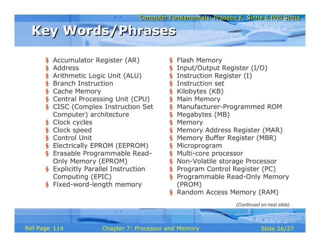 Chapter04 processor and memory | PDF