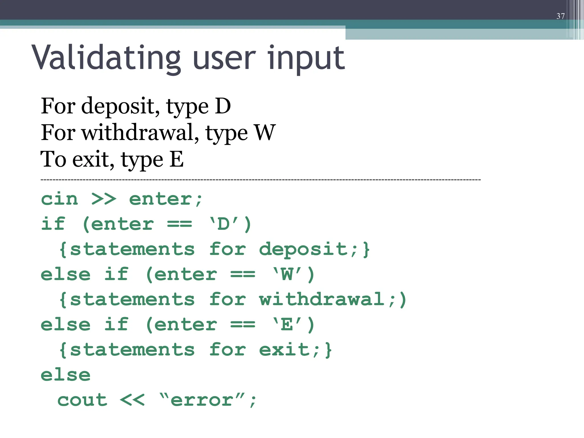 Chapter 4 Making Decisions | PPT | Programming Languages | Computing