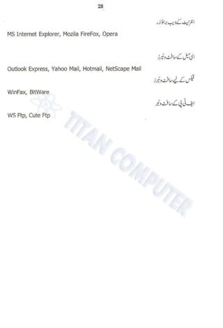 Chapter 04 What is Software ~ Urdu Guide | PDF