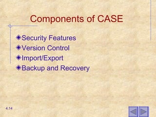 Chapter04 automated tools for systems development | PPT