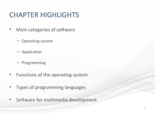 Chapter 4 Computer Software | PPT