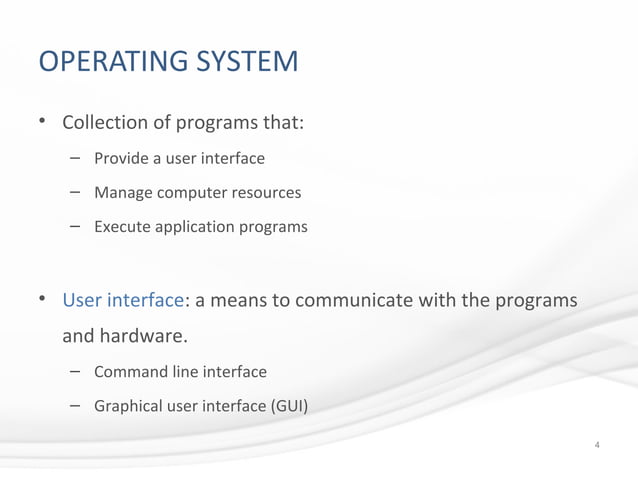 Chapter 4 Computer Software | PPT