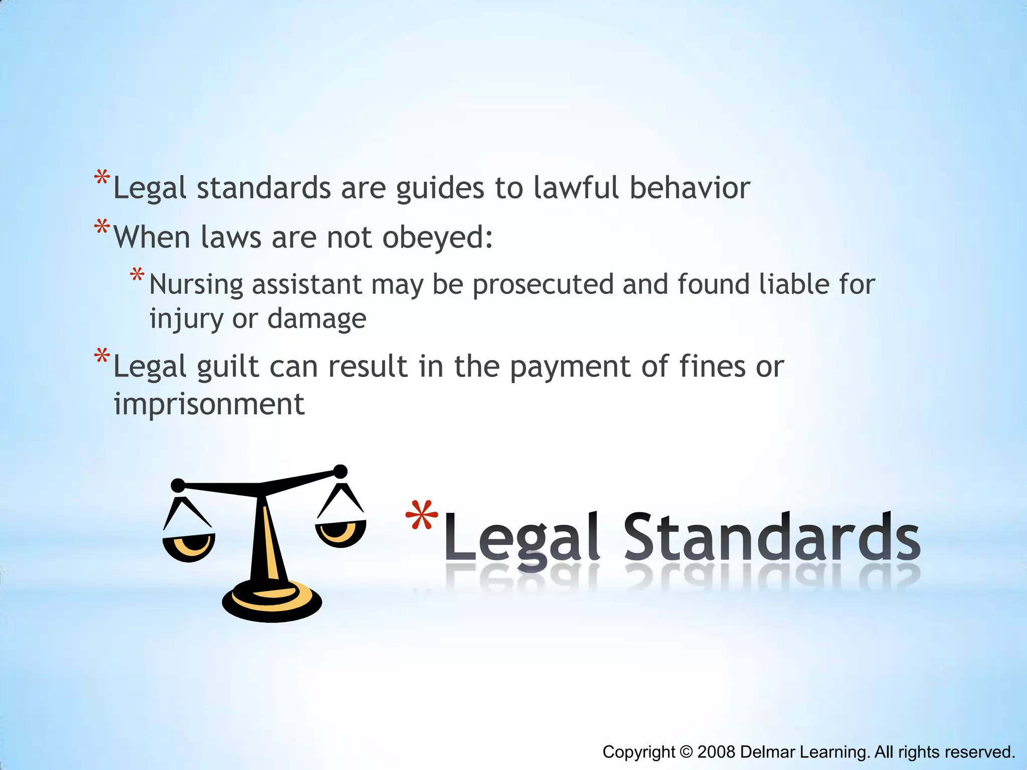 Chapter 04 ethical and legal issues affecting nursing assistant | PPTX