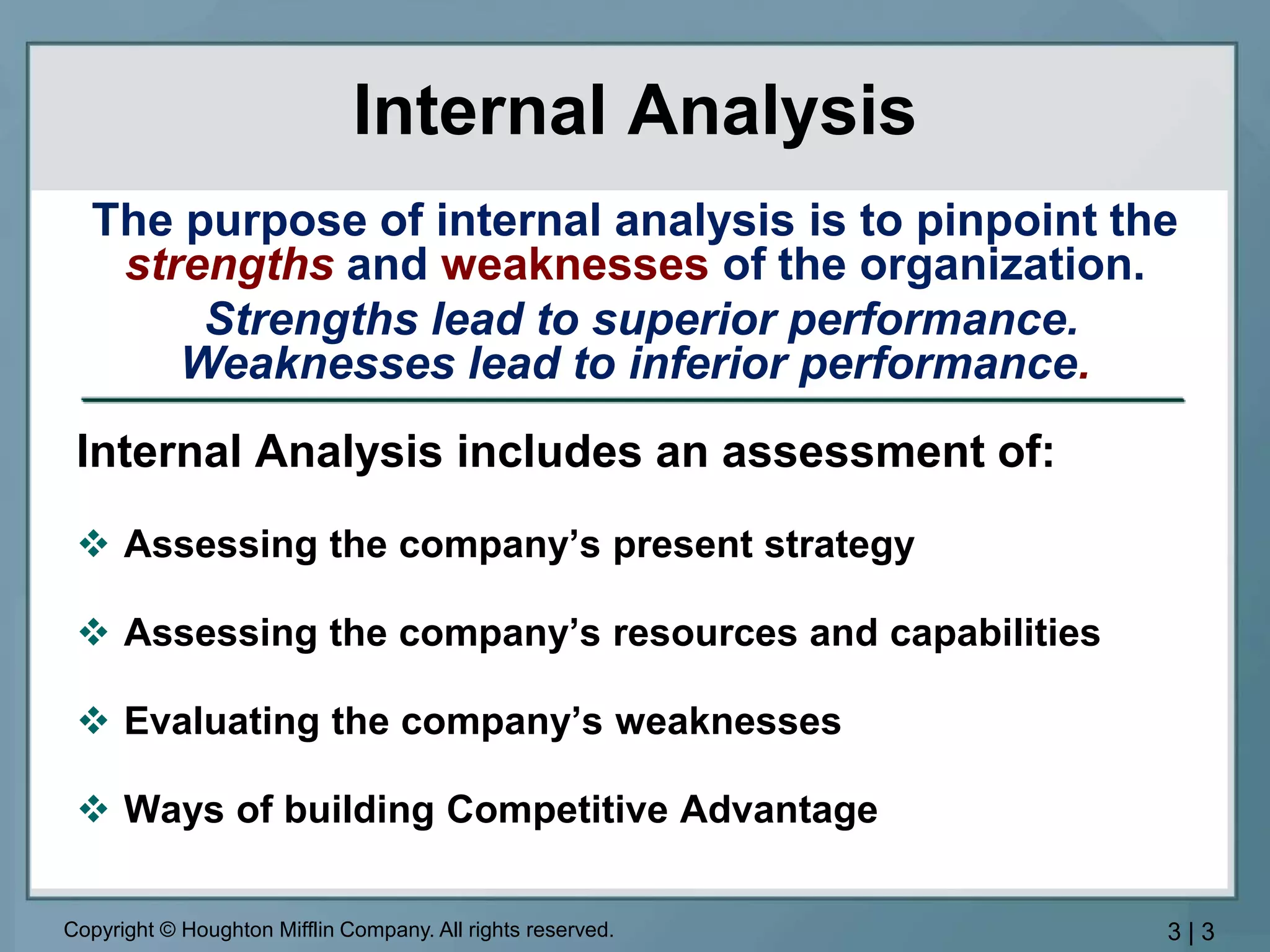Chapter 04 Evaluating a Company’s Internal Environment.pptx