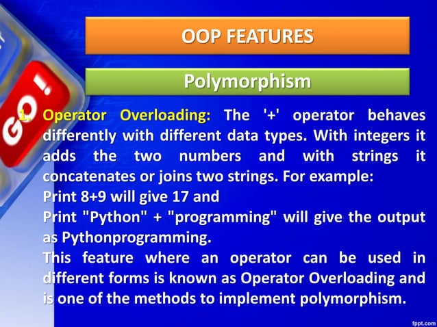 Chapter 04 object oriented programming | PPTX
