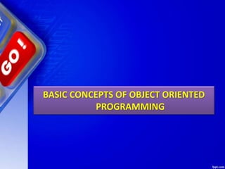 Chapter 04 object oriented programming | PPT