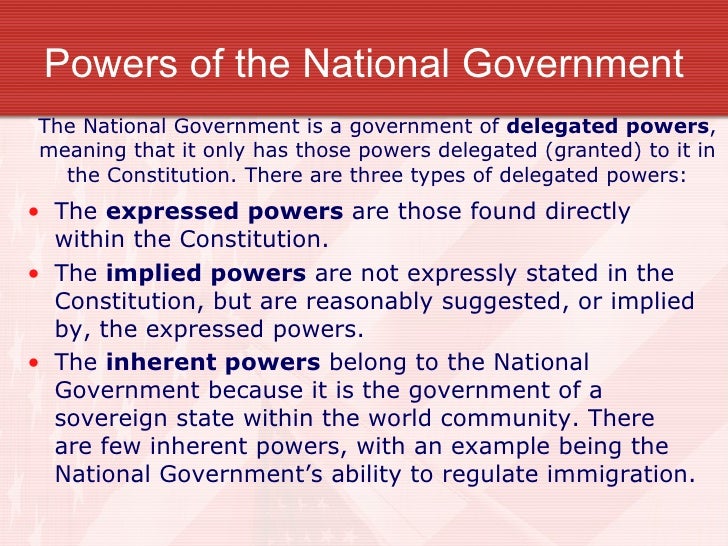 Inherent Powers Of Government How The Framers Limited The Power Of