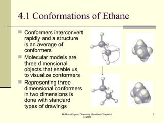 Chapter 04 stereochemistry of alkanes and cycloalkanes | PPT