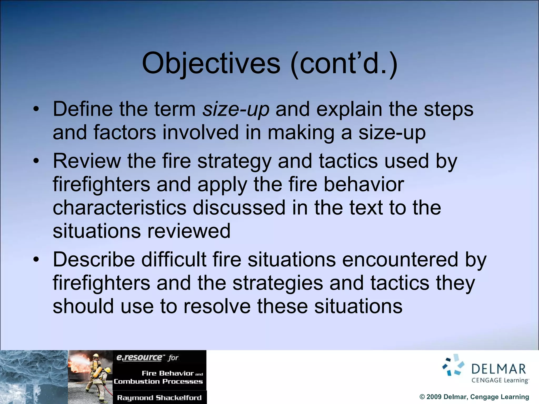 Chapter 05- Foundations of Firefighting Tactics and Strategies | PPT