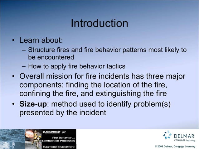 Chapter 05- Foundations of Firefighting Tactics and Strategies | PPT