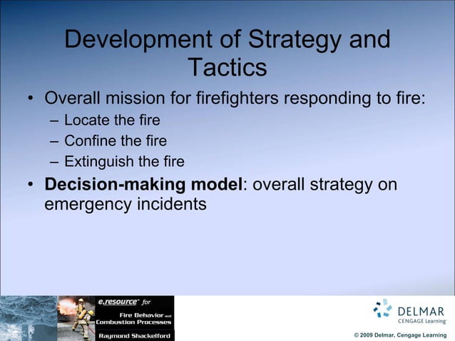 Chapter 05- Foundations of Firefighting Tactics and Strategies | PPT