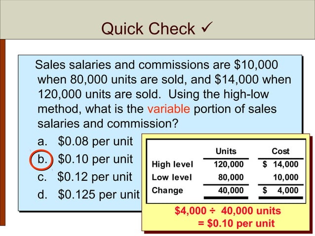 Chapter 5 Cost Behavior: Analysis and Use | PPT | Business Accounting & Finance | Business