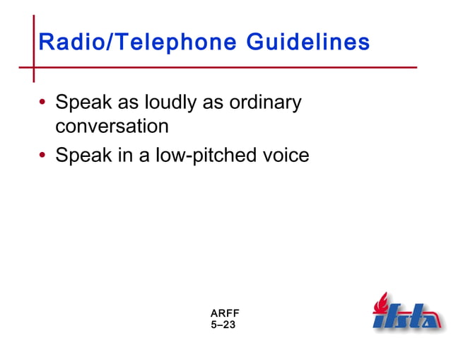 Chapter 05 Fire and Rescue Communications | PPT