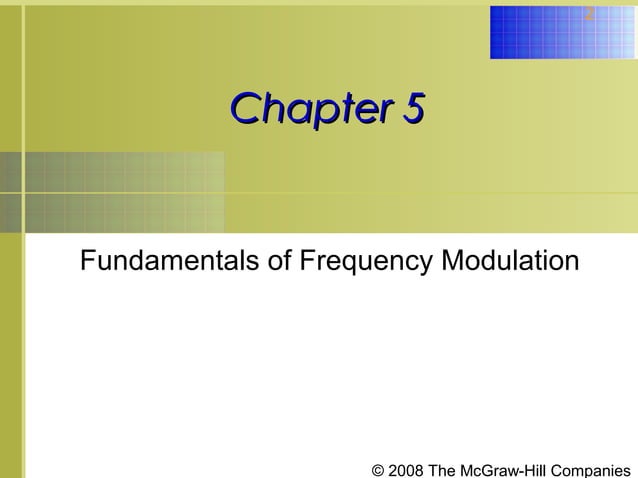 Chapter05 fundamentals of FM | PPT