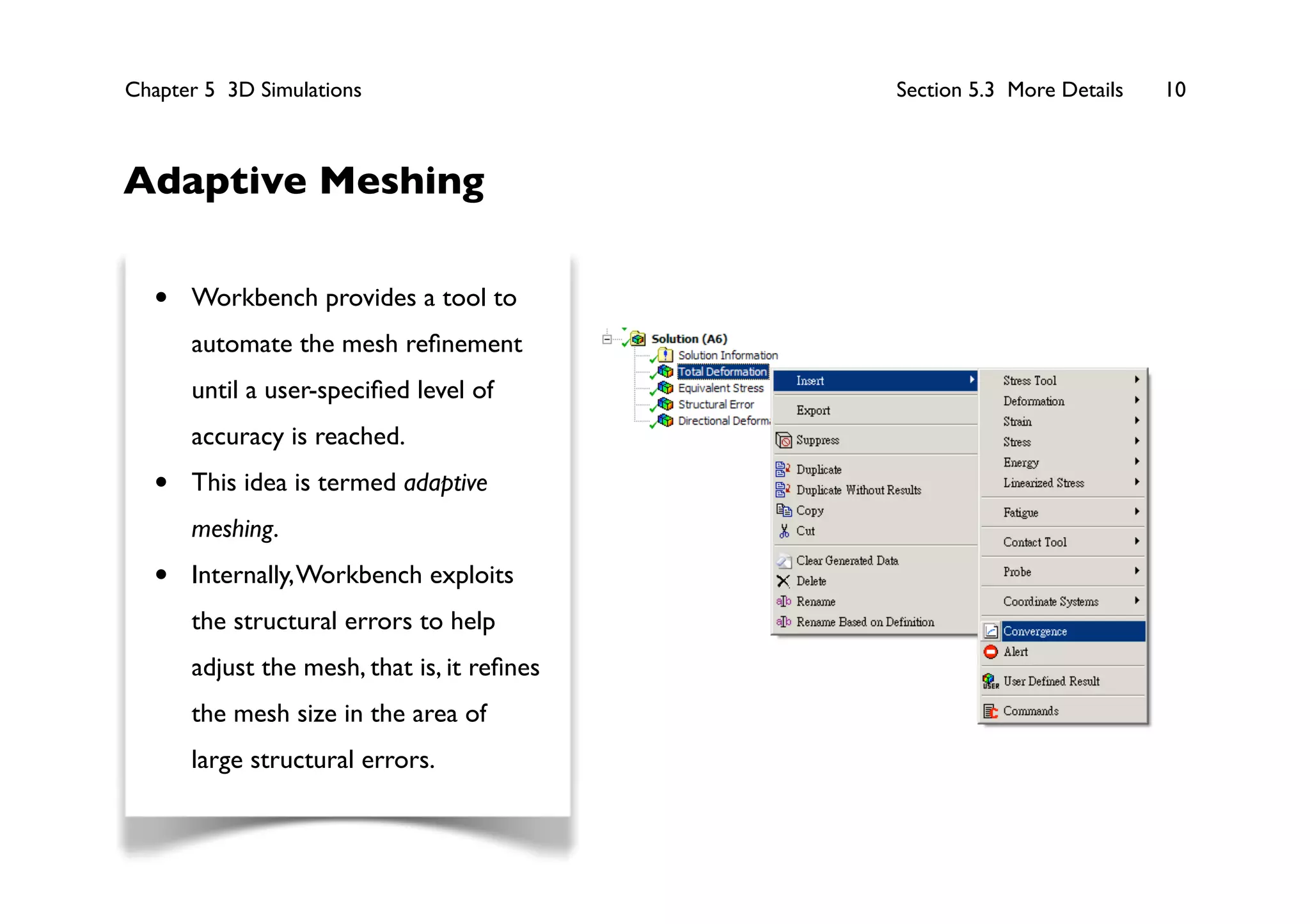 Ansys Workbench-Chapter05 | PPT