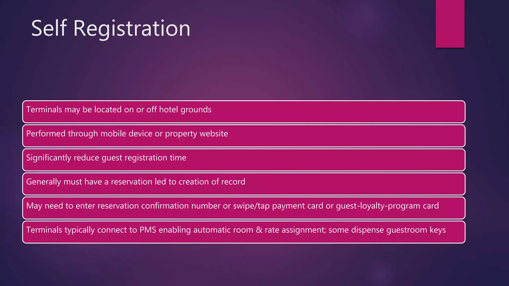 Chapter 05 Managing Front Office Operations HOT 333 | PPT