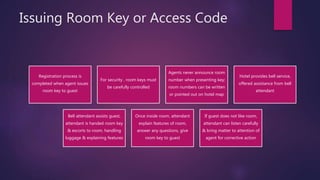 Chapter 05 Managing Front Office Operations HOT 333 | PPT