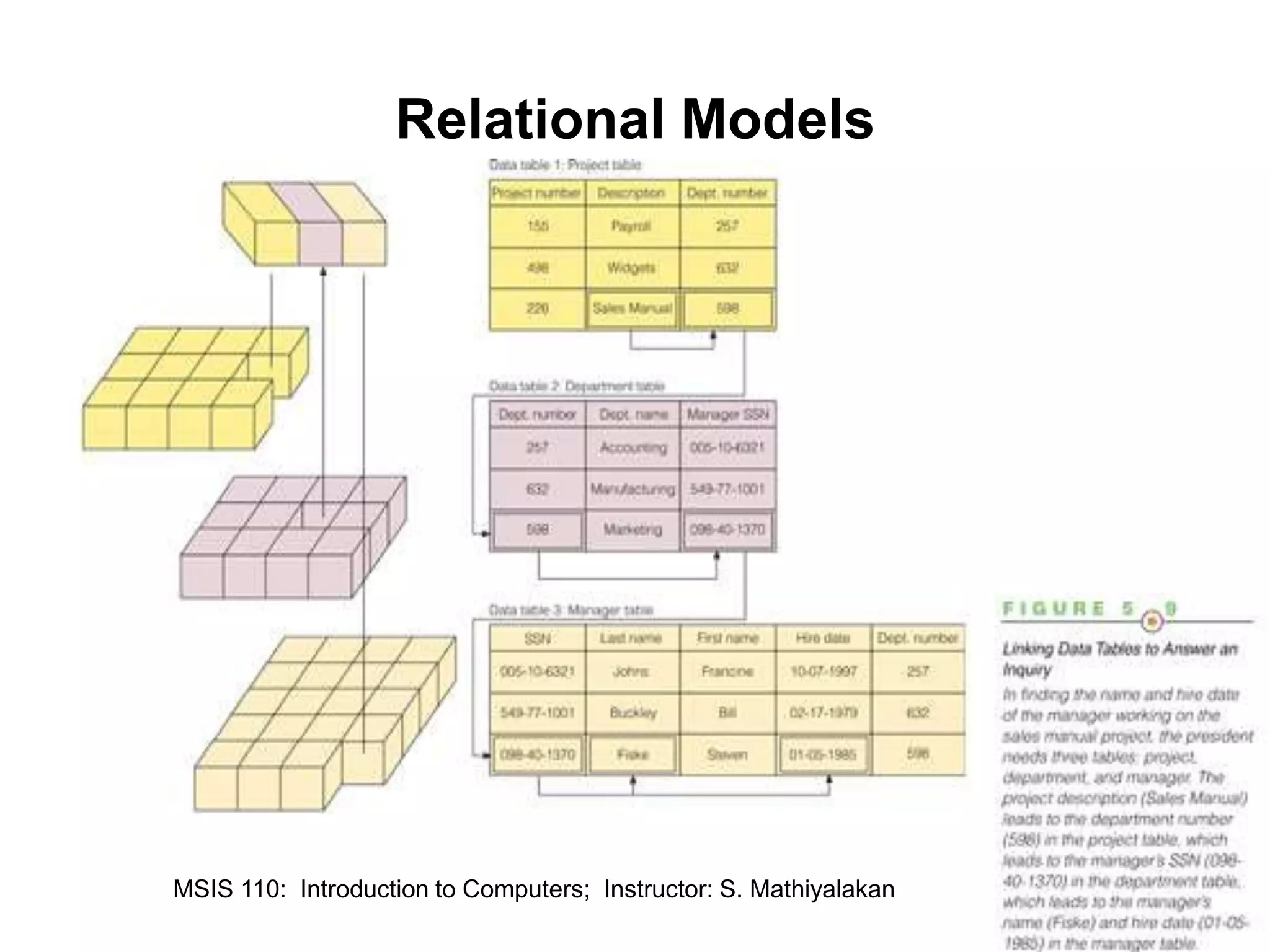 Chapter 5 - Organizing Data and Information | PPT