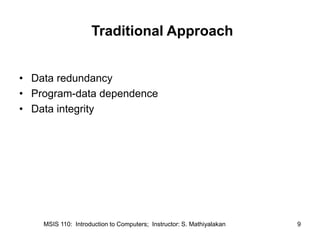 Chapter 5 - Organizing Data and Information | PPT