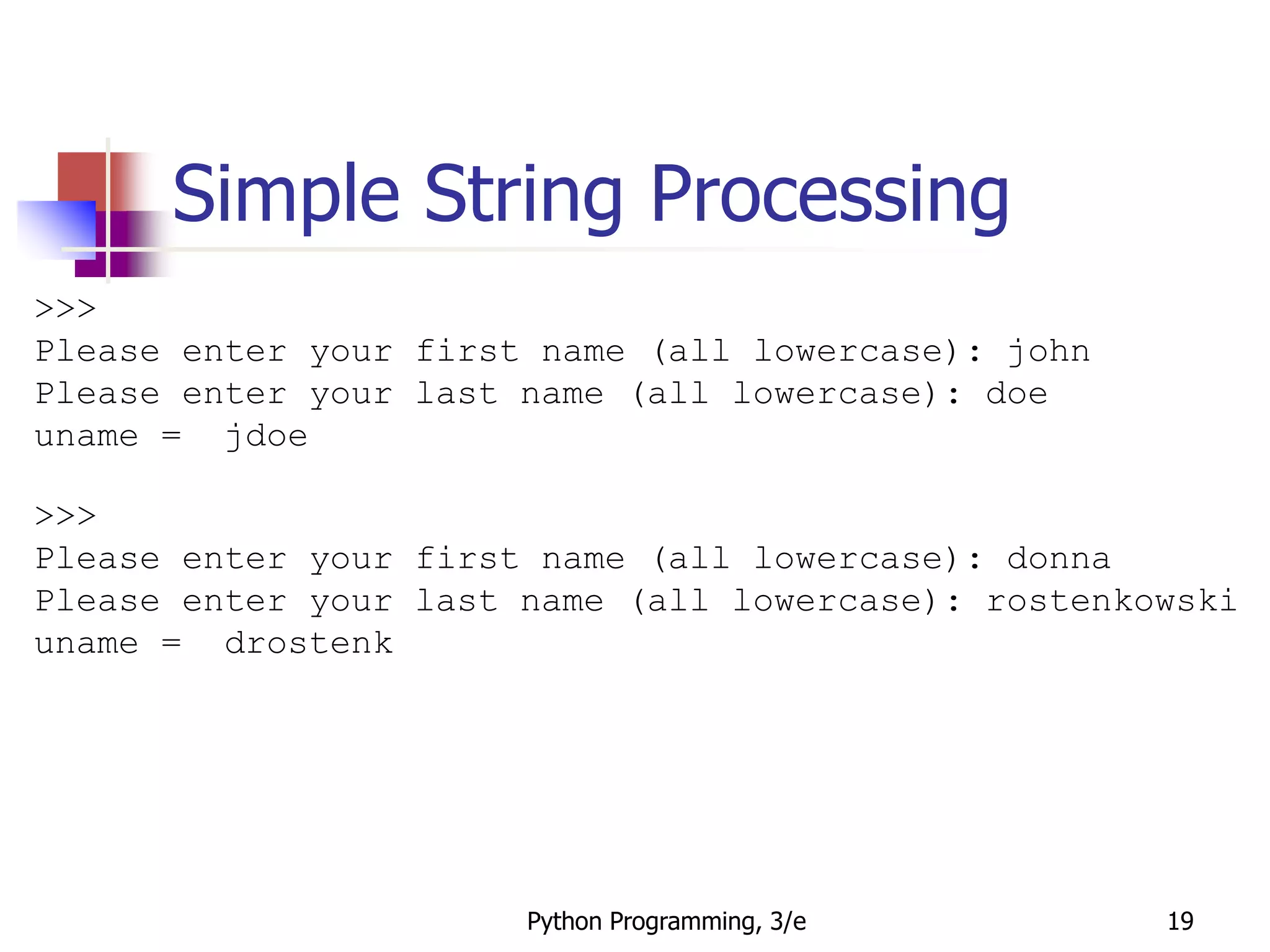 Sequences: Strings, Lists, and Files | PPT