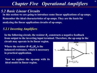 Chapter 05. ppt operational amplifier | PPT