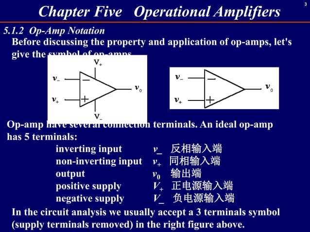 Chapter 05. ppt operational amplifier | PPT