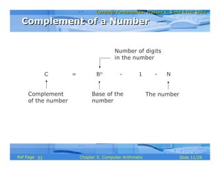 Chapter 05 computer arithmetic | PDF