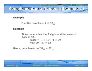 Chapter 05 computer arithmetic | PDF