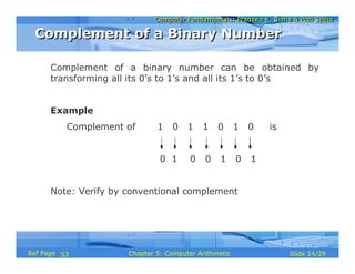 Chapter 05 computer arithmetic | PDF