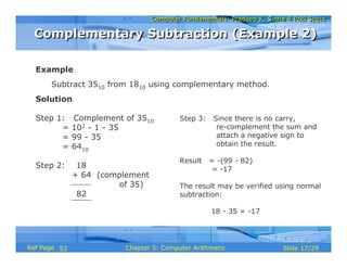 Chapter 05 computer arithmetic | PDF