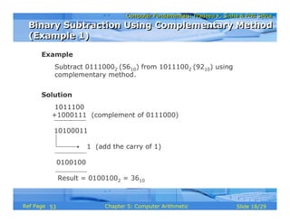 Chapter 05 computer arithmetic | PDF