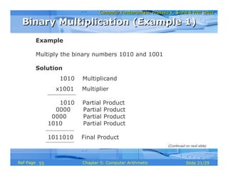 Chapter 05 computer arithmetic | PDF