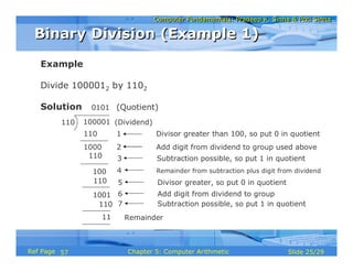 Chapter 05 computer arithmetic | PDF