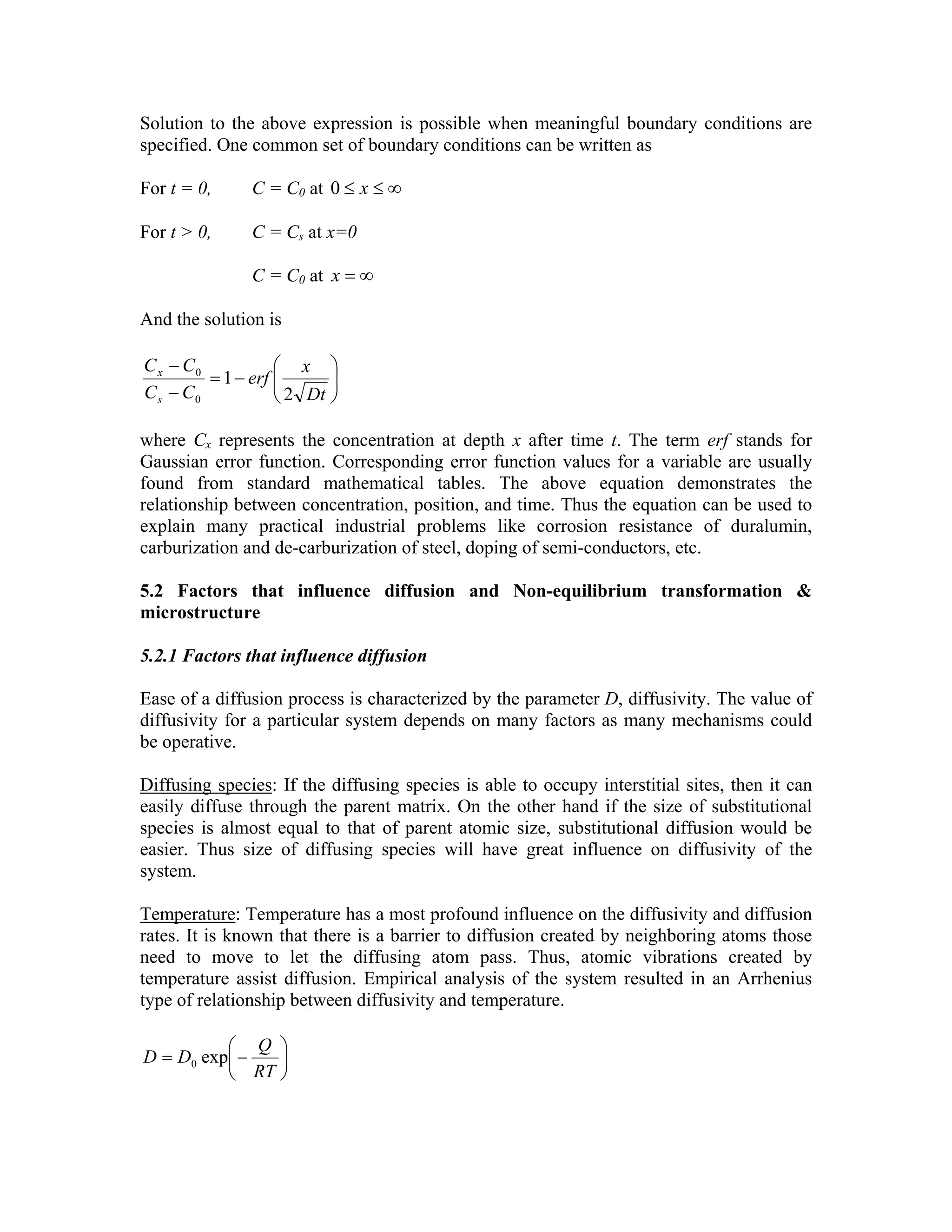 Chapter 05 diffusion | PDF