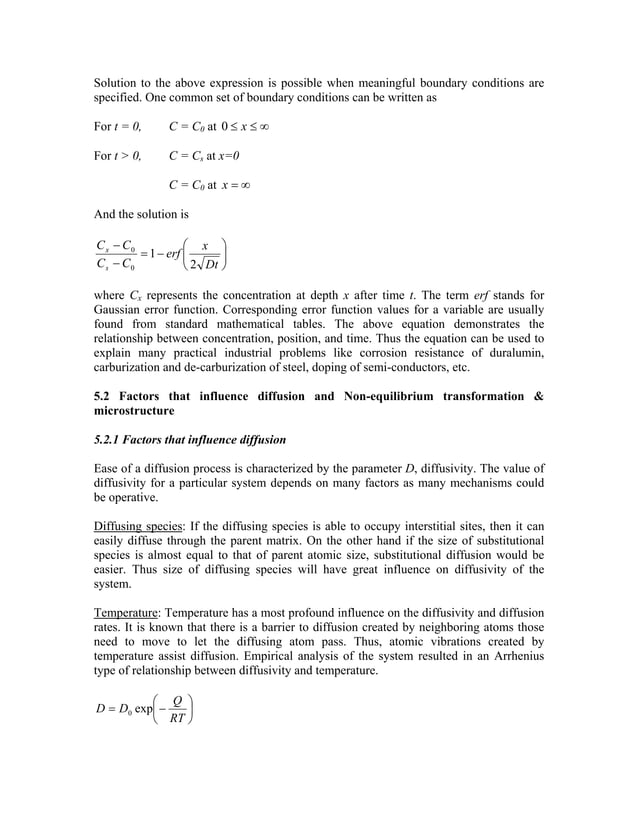 Chapter 05 diffusion | PDF