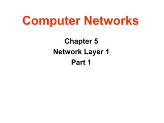 Network Layer | PPT