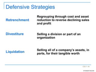 Strategic Management: Concepts & Cases Chapter 05 | PPT | Business ...