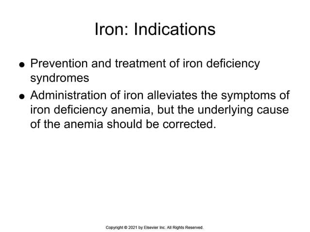 Nursing Anemia Drugs FOr Pharmacology and Therapeutics | PPTX | Blood ...