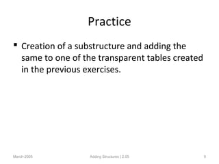 Chapter 05 adding structures1 | PPT