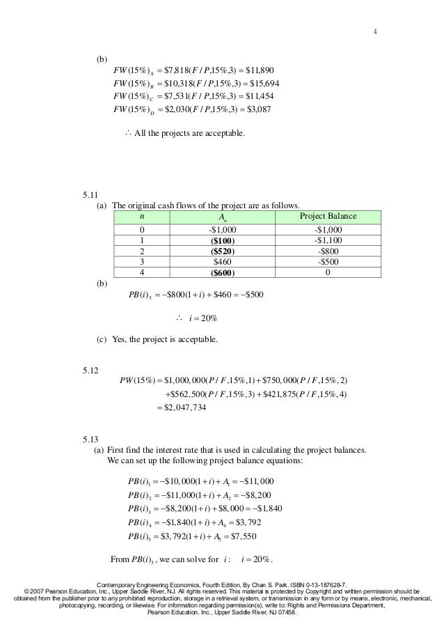 Chapter 05analisis valor presente