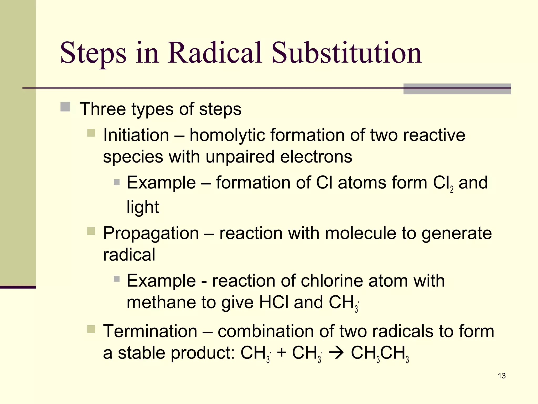 Chapter 05 an overview of organic reactions. | PPT