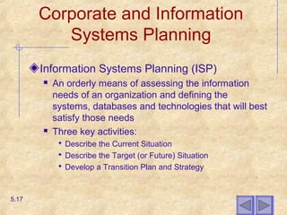 Chapter05 identifying and selecting systems development projects | PPT